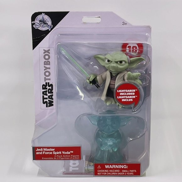 Disney | Toys | Star Wars Yoda Jedi Master Force Spirit Toybox Action ...